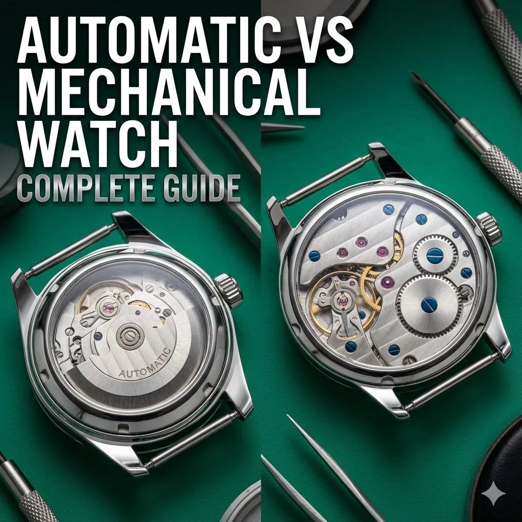 Automatic vs Mechanical Watch: Complete Guide (2025) USAMODWATCH