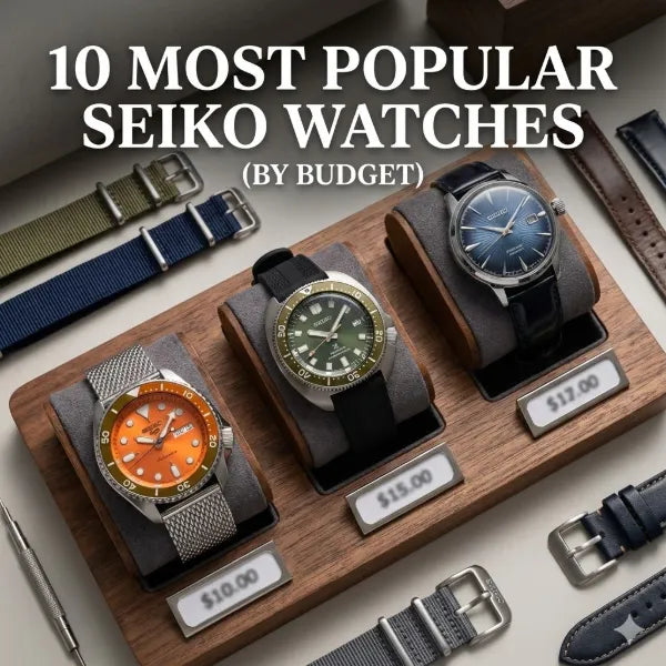 The Ultimate Seiko Guide: Most Popular Models for Every Budget USAMODWATCH