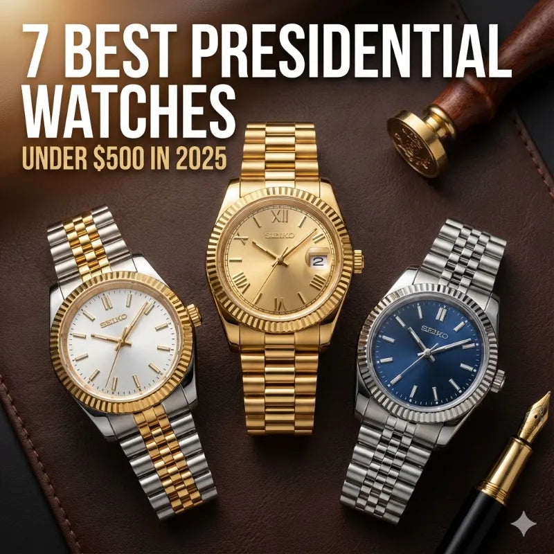 7 Best Presidential Watches Under $500 in 2025 USAMODWATCH