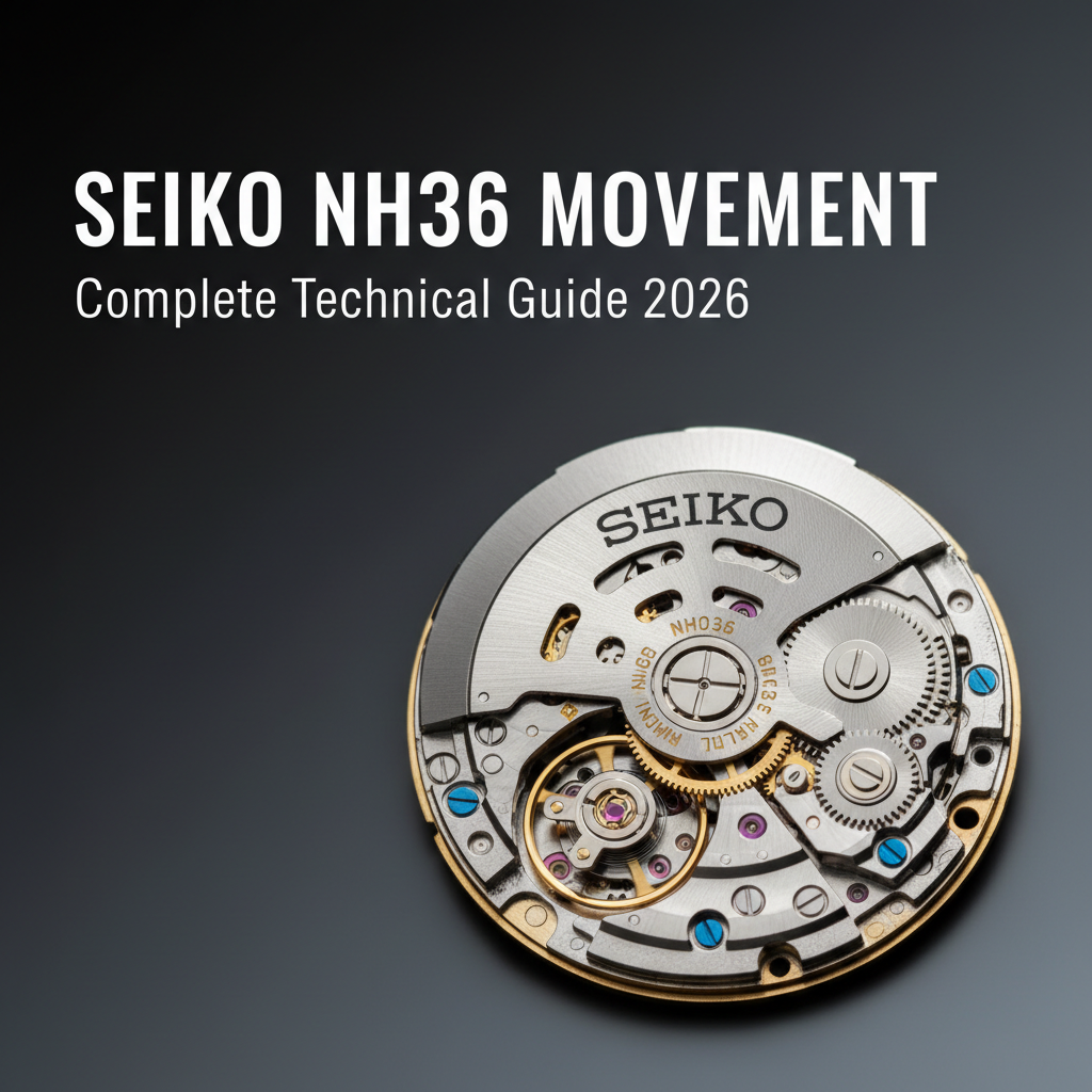 Seiko NH36 Movement: Complete Technical Guide 2026 USAMODWATCH